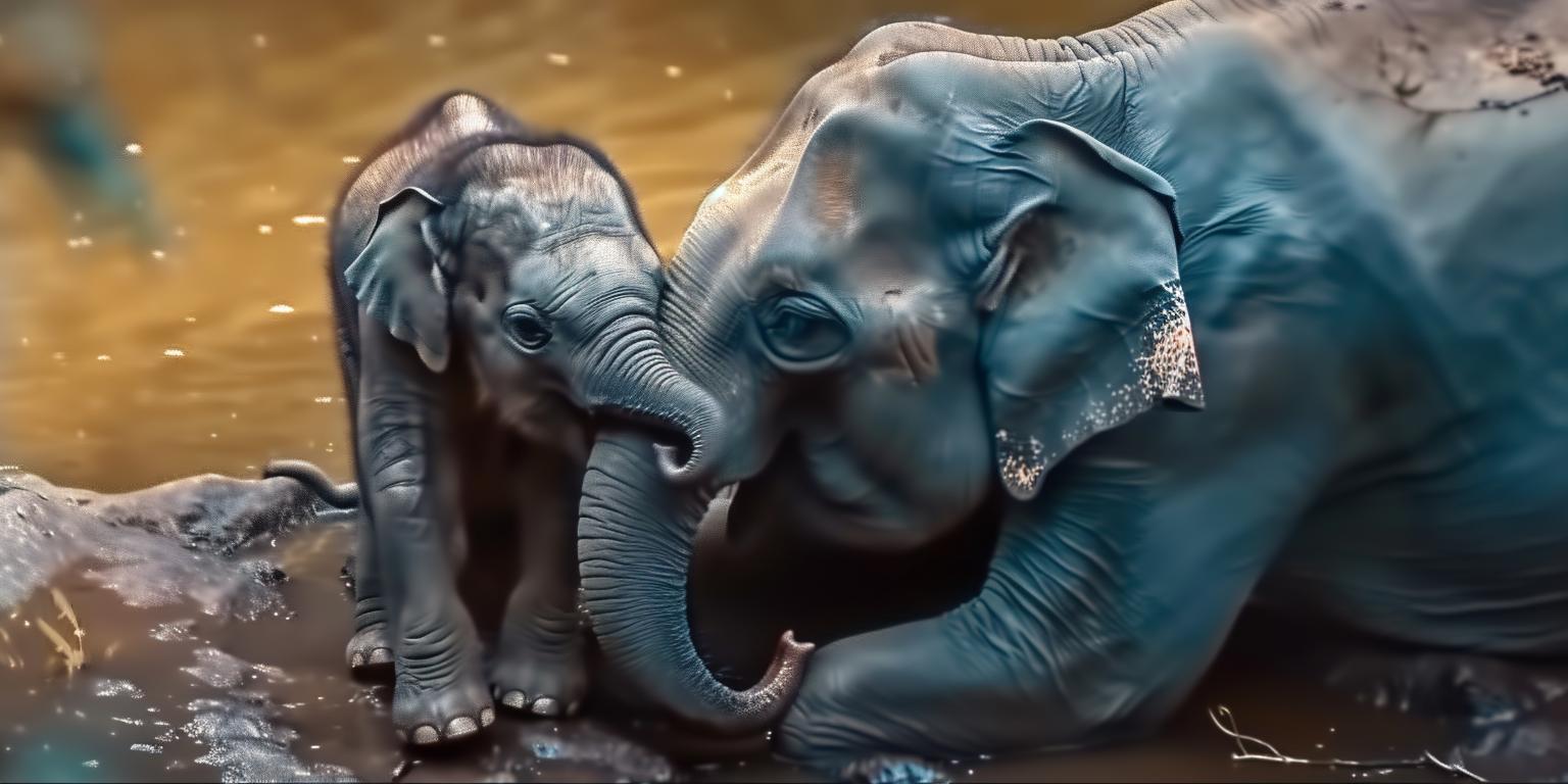 Emotional Elephant Reunion: Lost Calf's Miraculous Journey Home