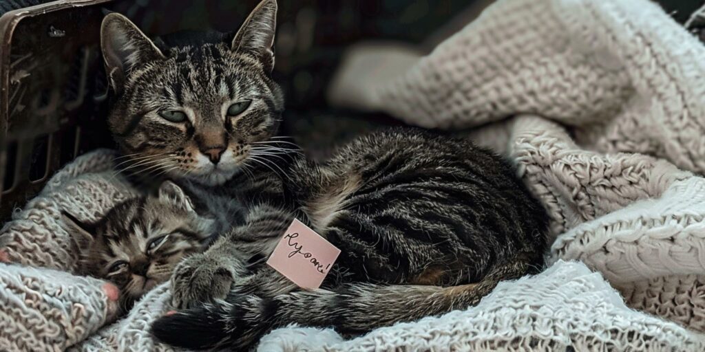 Abandoned Cat Found in Crate with Heartbreaking Note, Surprises ...