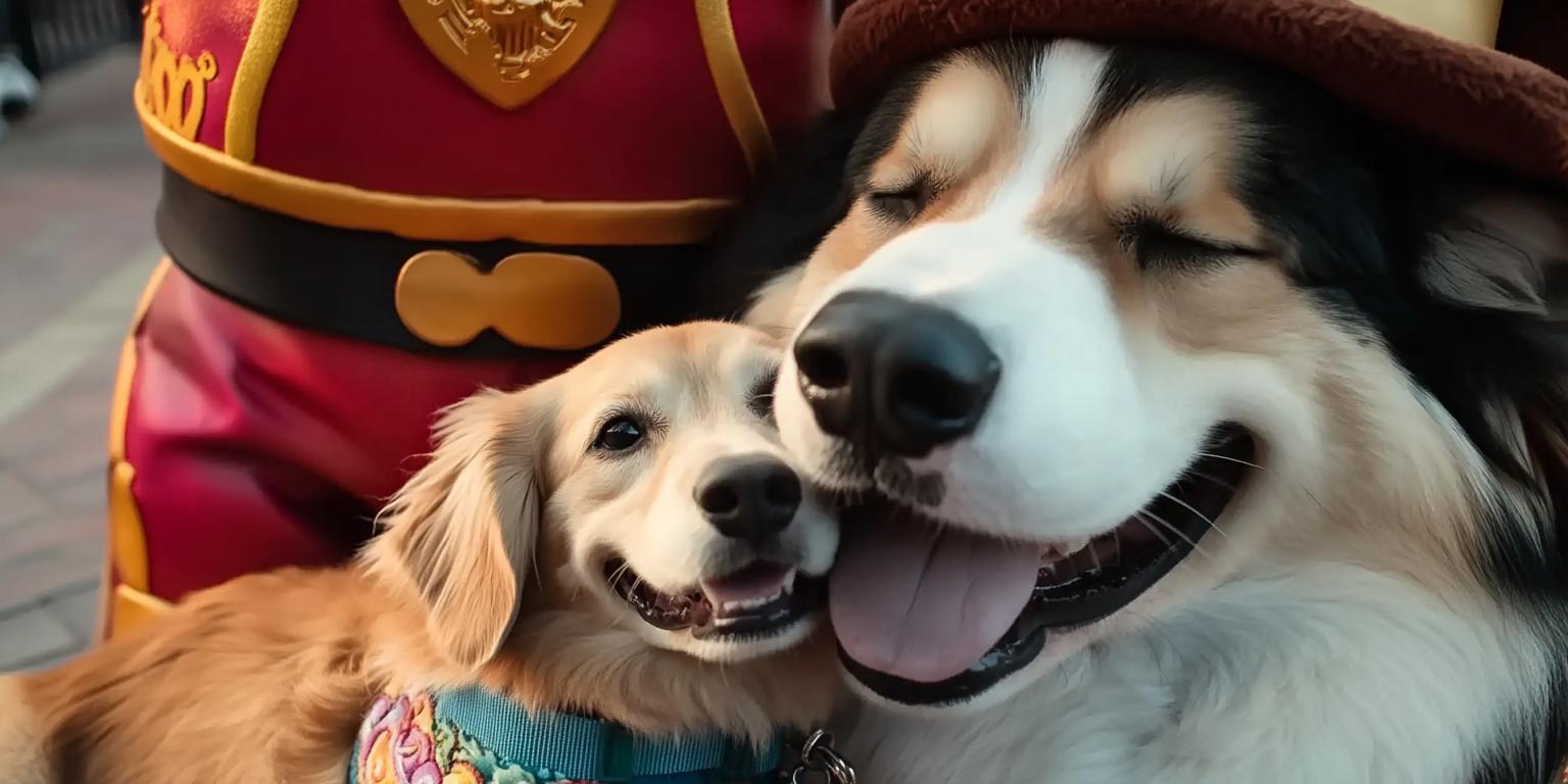 Dog's Magical Encounter with Disney Character Will Leave You Speechless!