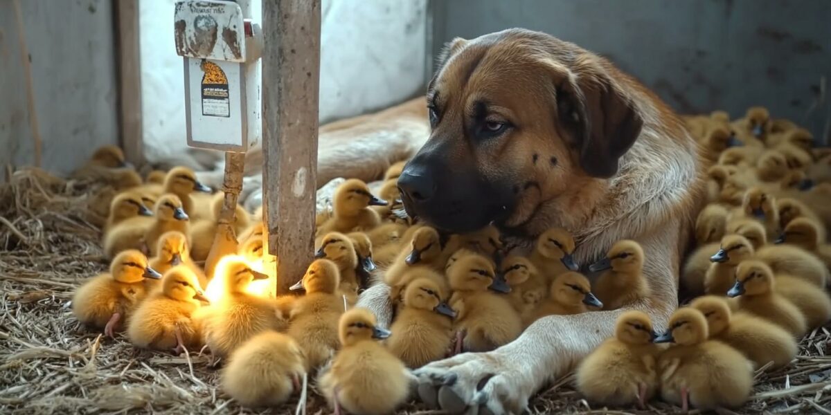 Giant Dog's Unbelievable Bond with Hundreds of Ducklings—You Won't ...