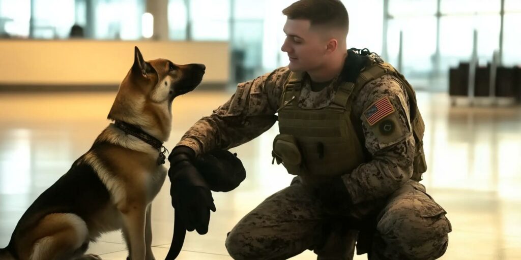 Unbreakable Bond: Military Dog and Handler's Tearful Reunion After ...